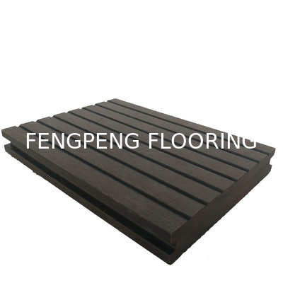 Moistureproof co-extruded antique garden brown wood plastic composite