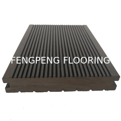 Wood plastic floor, plastic wood floor, pe composite environmental protection new material, outdoor garden park use