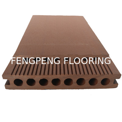 Synthetic hollow co-extruded decking wpc board