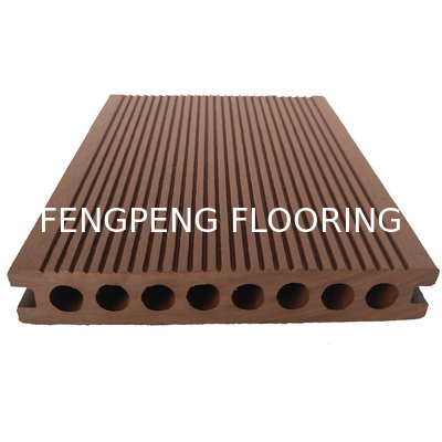 Synthetic hollow co-extruded decking wpc board