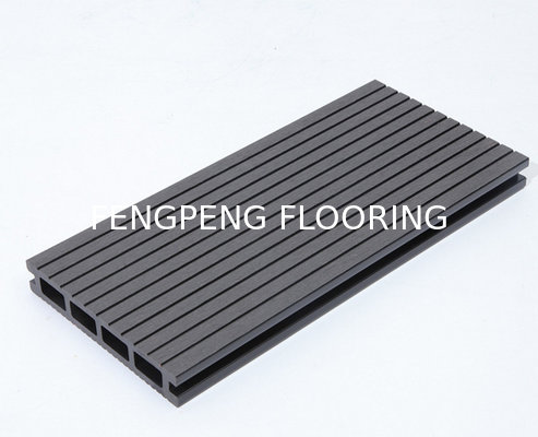 Outdoor wood plastic floor waterproof plank board Hollow square hole floor Plastic wood floor outdoor floor