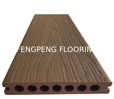 Plastic wood co-extruded floor, plastic wood floor, plastic wood composite board new material plastic-wood decking
