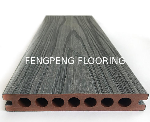 Plastic wood co-extruded floor, plastic wood floor, plastic wood composite board new material plastic-wood decking