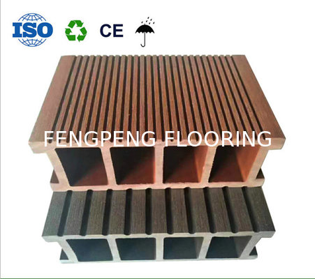 Plastic wood flooring, wood-plastic composite board, park garden plank floor, environmental protection building board