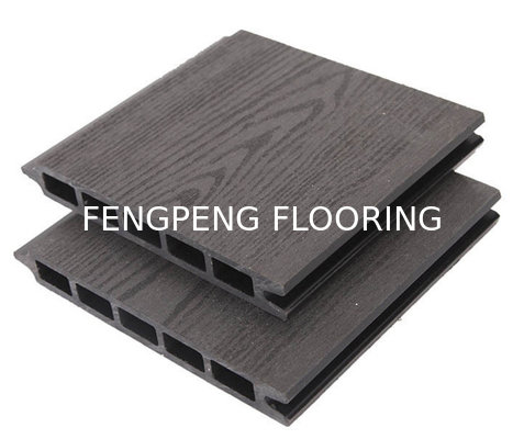 Hollow lock floor plastic wood simulation composite floor wpc wood plastic outdoor special