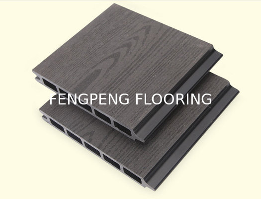 Hollow lock floor plastic wood simulation composite floor wpc wood plastic outdoor special