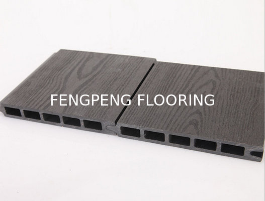 Hollow lock floor plastic wood simulation composite floor wpc wood plastic outdoor special