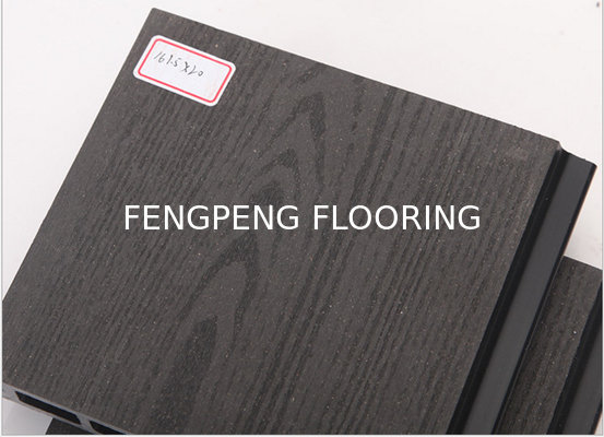 Hollow lock floor plastic wood simulation composite floor wpc wood plastic outdoor special