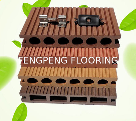 146*31 hollow plastic wood floor outdoor without deformation diy high density pe wood plastic board park ecological wood