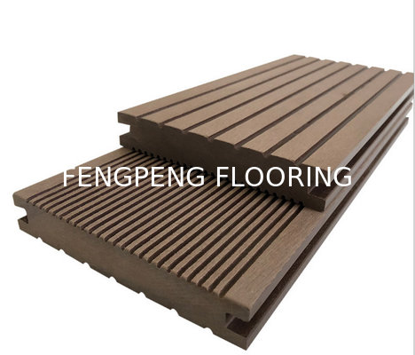 Hot outdoor wood plastic floor Anticorrosive wood plastic fence flower gazebo material 95×15 solid wood flooring