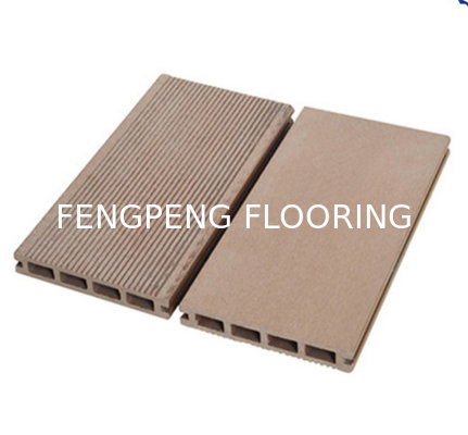 Plastic wood hollow floor four holes 135*23 garden engineering outdoor ecological wood plastic floor