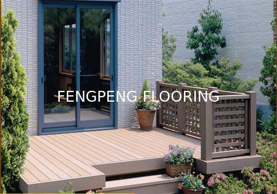WPC eco-friendly building materials WPCdecking 140h22  Pe plastic wood flooring outdoor hollow deck