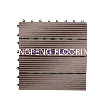 WPC easy installation DIY decking cheap outdoor floor tile anti-corrosion easy installation DIY DECKING
