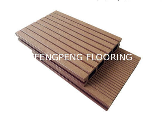 WPC decking Hollow style 140h22  Pe plastic wood flooring outdoor hollow deck WPC eco-friendly building materials