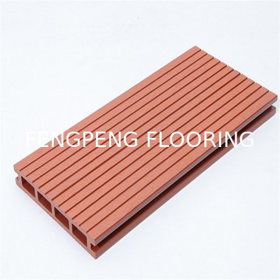 WPC deck , high density pe wood plastic board park ecological wood floor deck