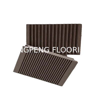 wood plastic composite decking, outdoor wood decking, EU popular fashion style hollow co-extruded decking wpc board