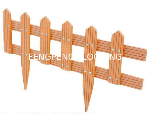 Plastic wood guardrail landscape material Environmental protection safety Square, park, WPE plastic wood fence
