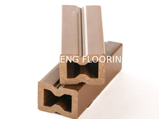 Plastic wood guardrail Plastic wood column Plastic wood solid keel plastic wood hollow keel 40*30mm Plastic wood keel