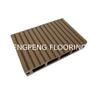 Factory Wood Plastic Composite Outdoor Wood Grain Flooring WPC Deck Board