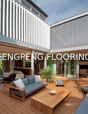 Factory Wood Plastic Composite Outdoor Wood Grain Flooring WPC Deck Board