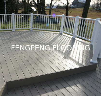Outdoor Moistureproof Anti-Insect Modern Hollow WPC Flooring for Garden