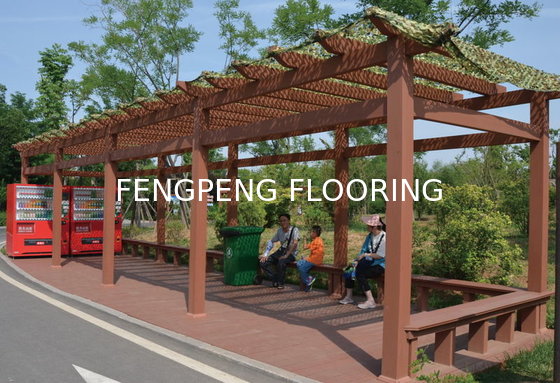 Top-Selling WPC Wooden Pergola DIY Deck Wood Plastic Composite Decking WPC Pavilion