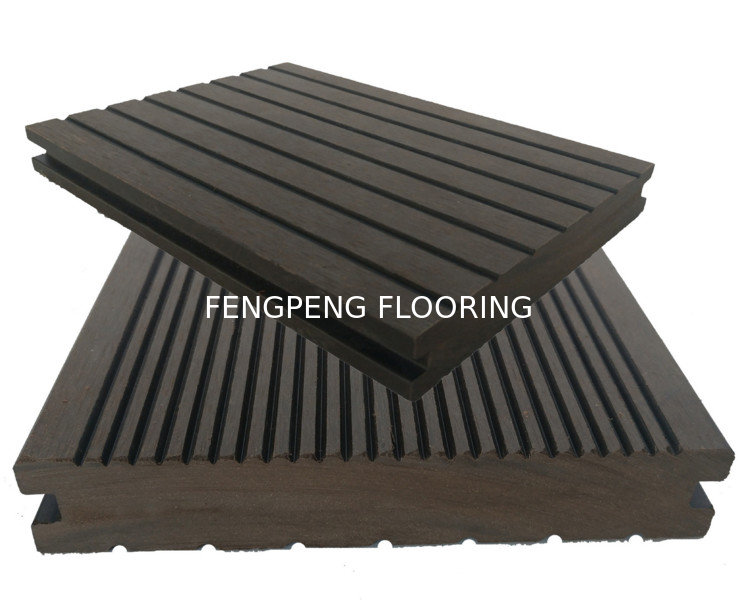 Wood plastic floor, plastic wood floor, pe composite environmental protection new material, outdoor garden park use
