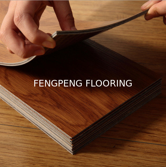2.0MM self-adhesive sheet glue-free PVC plastic floor glue wood grain household commercial waterproof wear