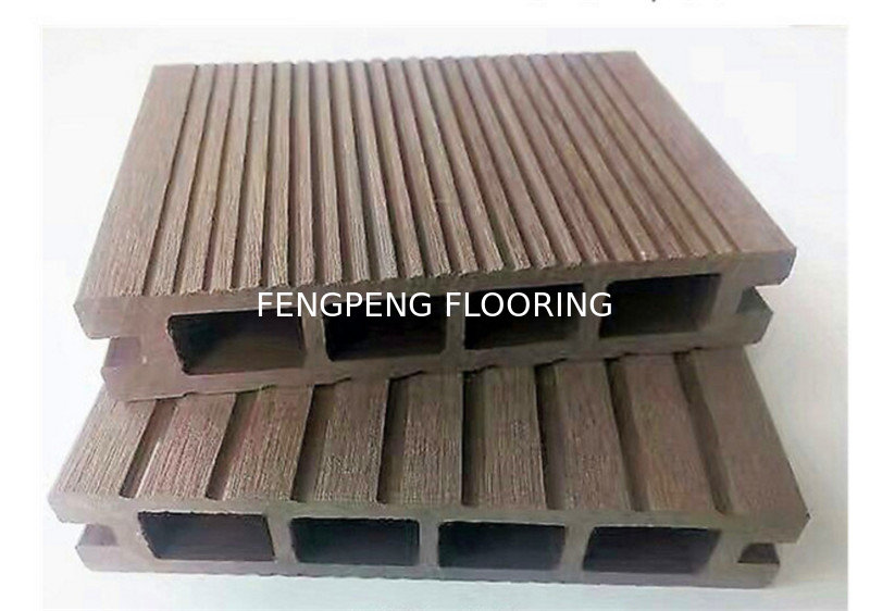 WPC decking Hollow style 140h22  Pe plastic wood flooring outdoor hollow deck WPC eco-friendly building materials