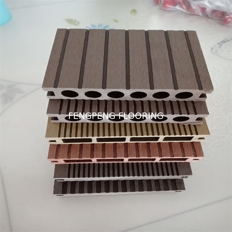 Outdoor courtyard terrace garden anti-corrosion plastic board 140*25 outdoor balcony ecological wooden floor