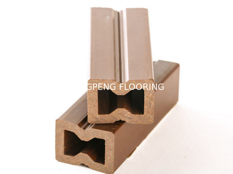 Plastic wood hollow keel 40*30mm plastic wood keel Plastic wood fence