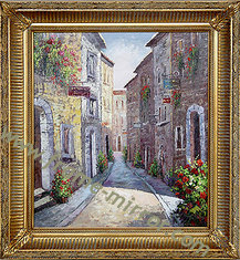 China wood antique imitation decorative picture frame photo frame supplier