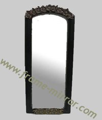 China Europe style solid Wood framed dressing Mirror supplier