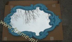 China ABS framed wall mirror,decorative mirror frame supplier