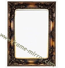 China ornate wooden decorative wall mirror,antique wood mirror supplier