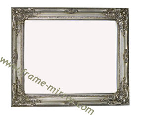 China wood large size wall mirror frame,wall wood mirror supplier