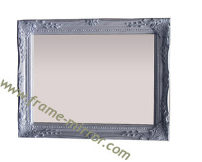 China matt white framed wall mirror,decorative wall mirrors,home decor supplier
