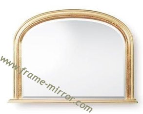 China 2013 hot sale morden arch wood framed mirror supplier