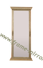 China framed wood full length wall mirror supplier