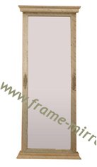 China Palace style wood full length mirror 30*120cm supplier