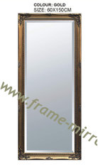 China antique floor standing beveled mirror 60x150cm supplier