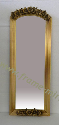 wooden ornate free-standing mirror,full length dressing mirror supplier