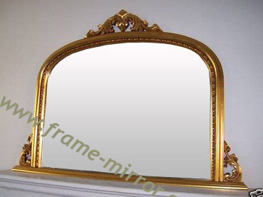 2013 hot sale arch morden framed wall mirror, Europe style mantel mirror supplier