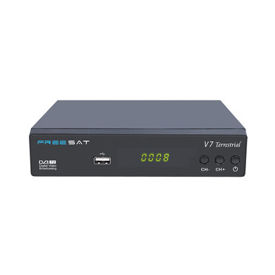 FREESAT V7 Terrestrial DVB-T/T2 1080P Full HD satellite receiver support LCN
