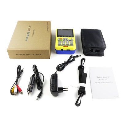 V8 satellite finder DVB-S2 HD 3.5 inch satellite finder freesat DVB Finder