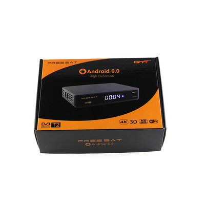 Android 6.0 TV BOX DVB-T/T2/Cable Freesat GTT set top box skybox wireless supporting