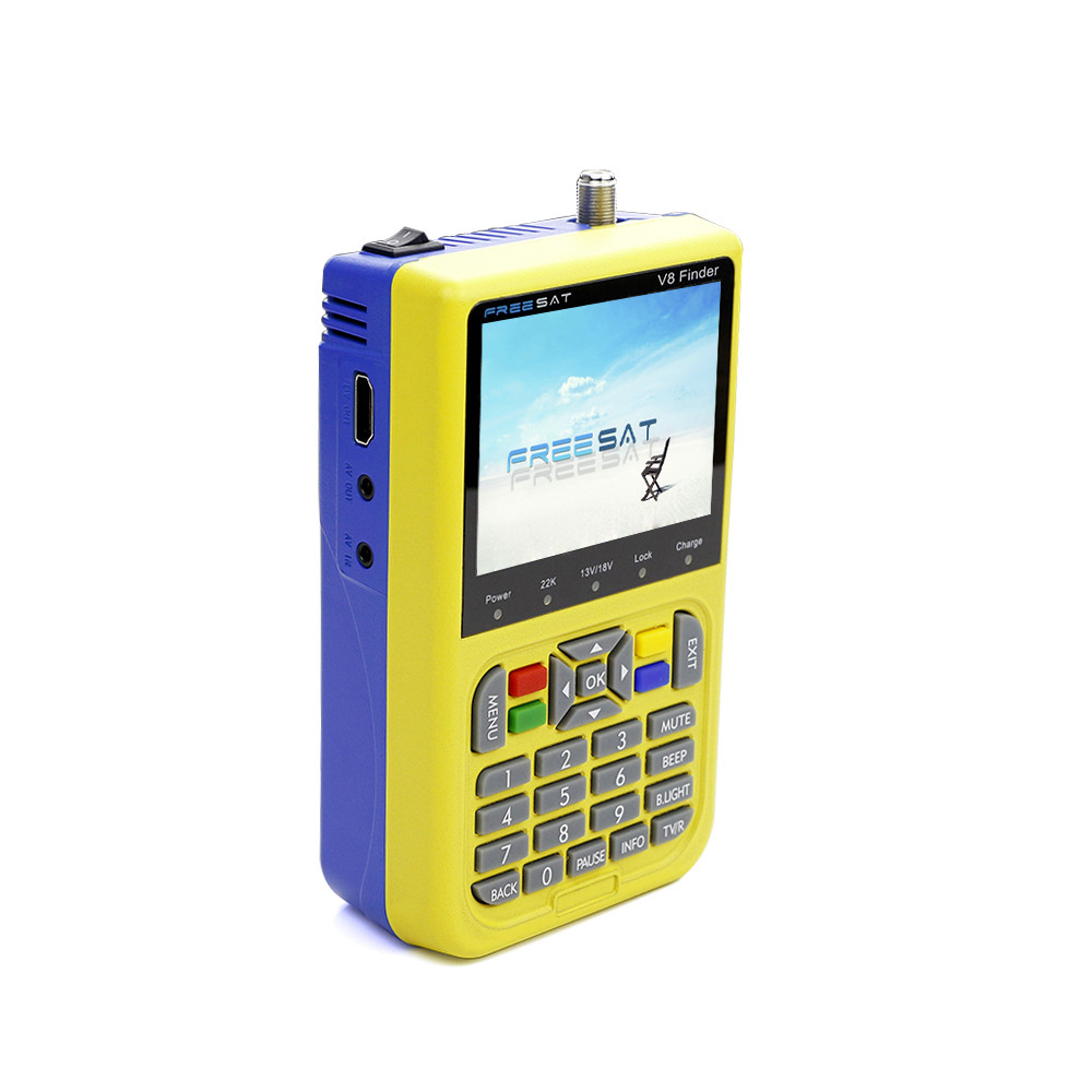 V8 satellite finder DVB-S2 HD 3.5 inch satellite finder freesat DVB Finder