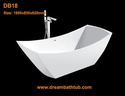 Stone bathtub
