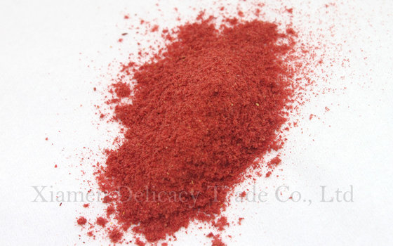 Red Freeze Dried Strawberries Powder 40 Mesh for Baking Freeze Drying Strawberry