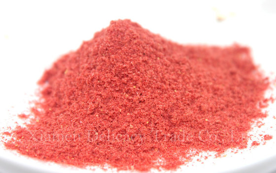 Nutrition Red 80 Mesh Freeze Dried Strawberries Powder Dessert Making